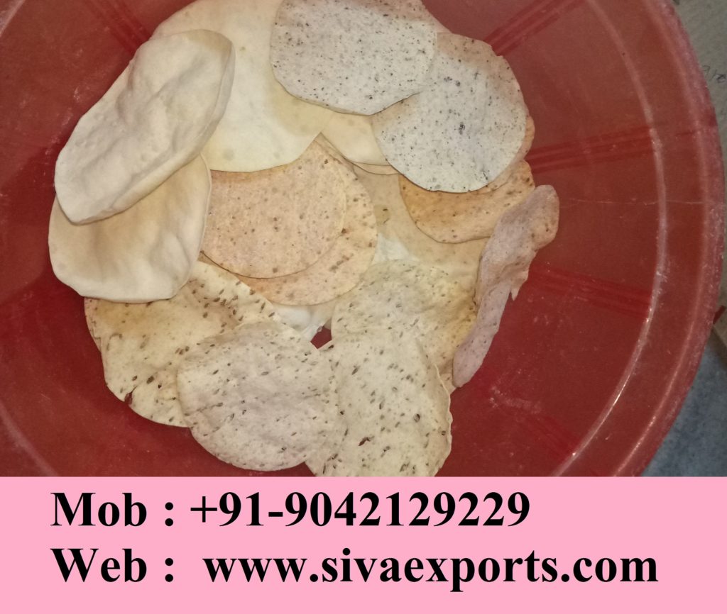 Appalam Suppliers - Siva Exports - Best Appalam Supplier from Madurai